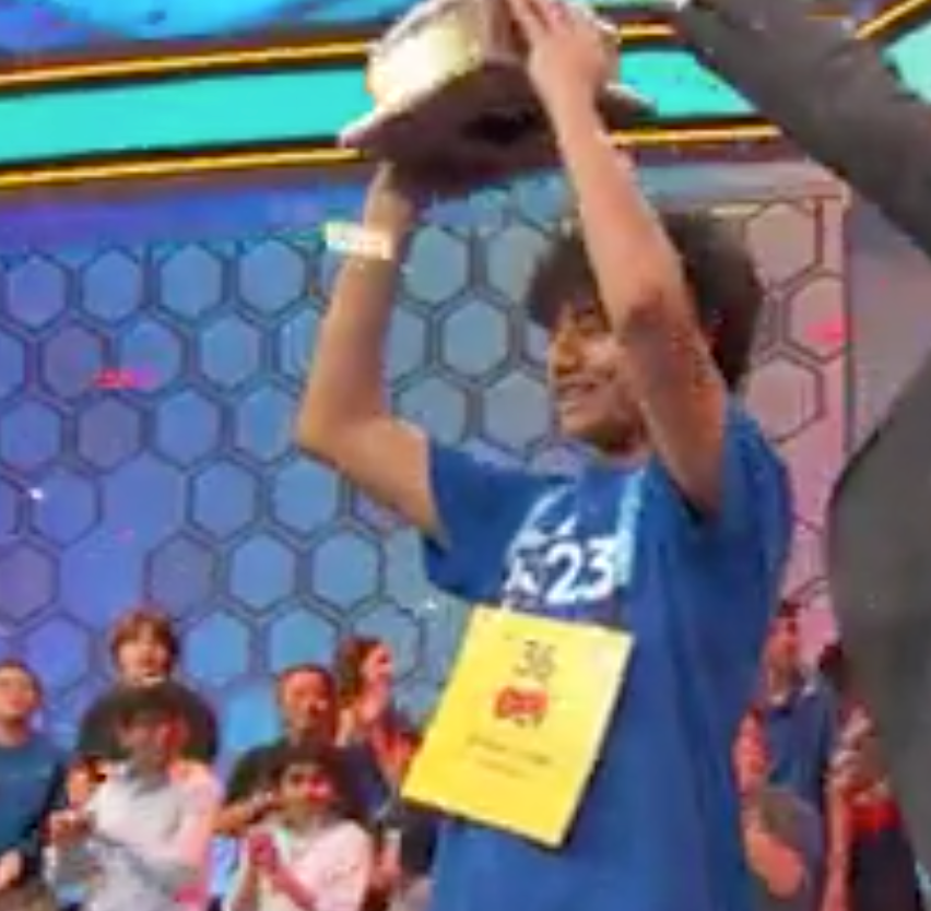 14-year-old wins the National Spelling Bee on the word 'psammophile'