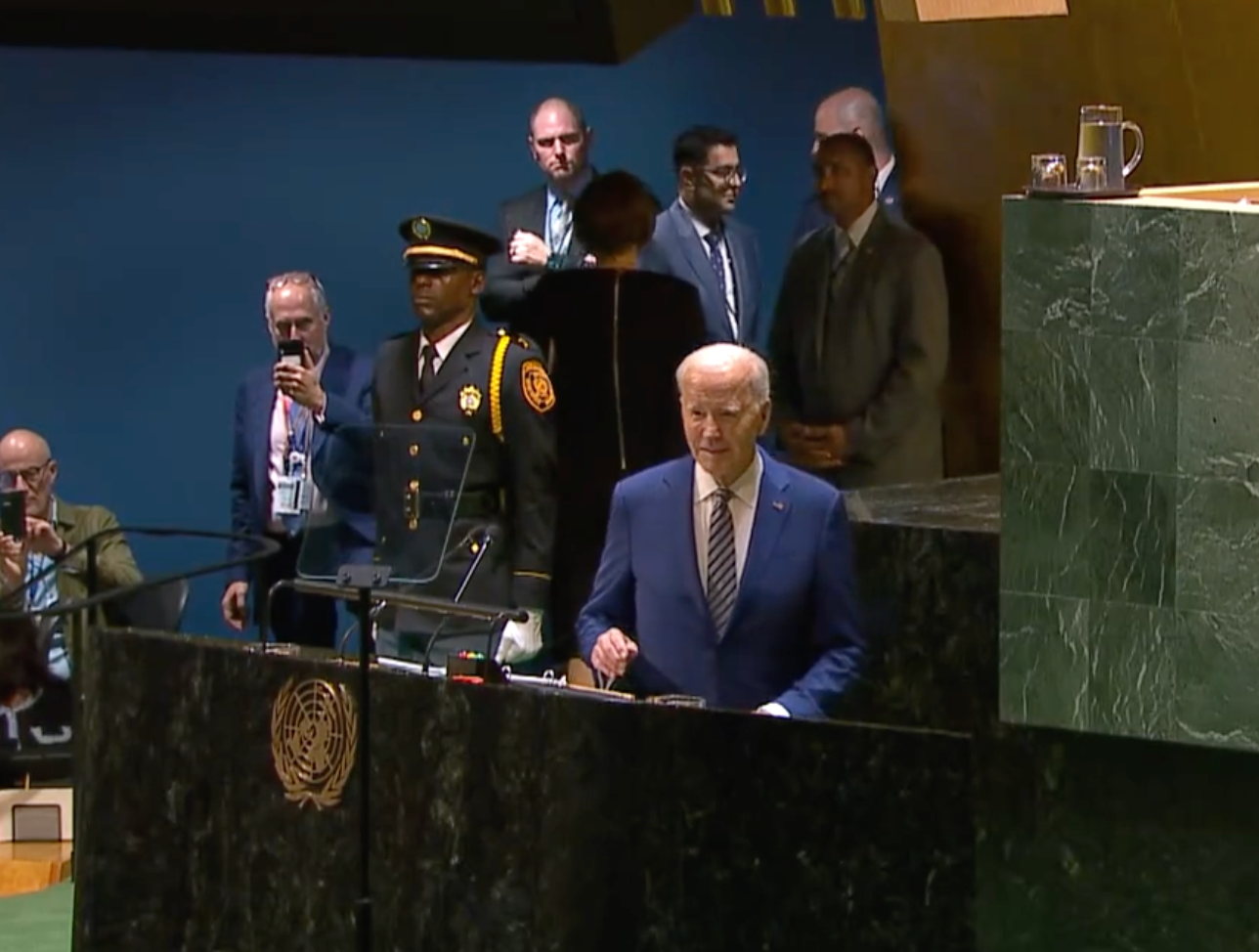 🎥 Biden exhorts world leaders at the UN to stand up to Russia