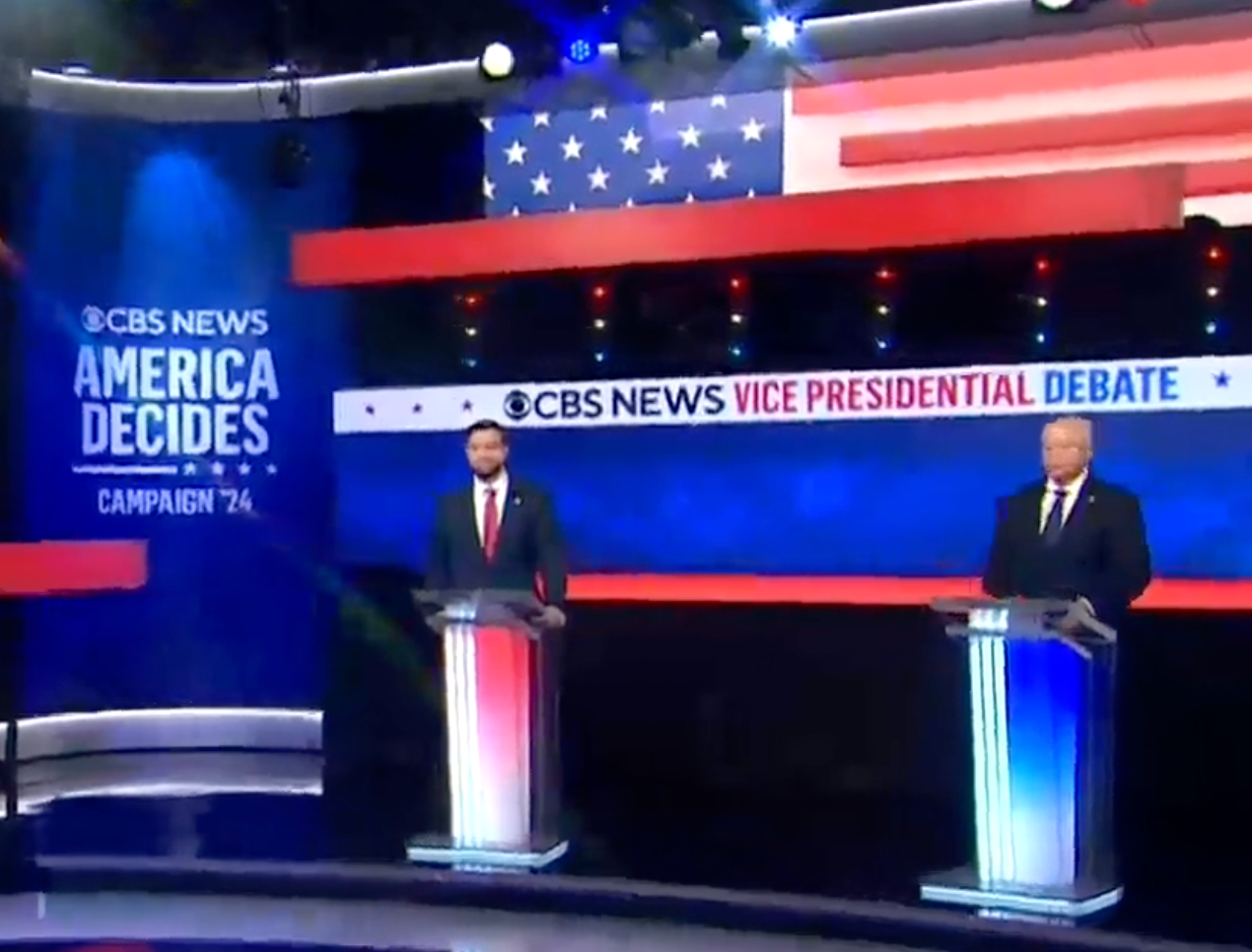 🎥Walz and Vance face to face: CBS News Vice Presidential debate