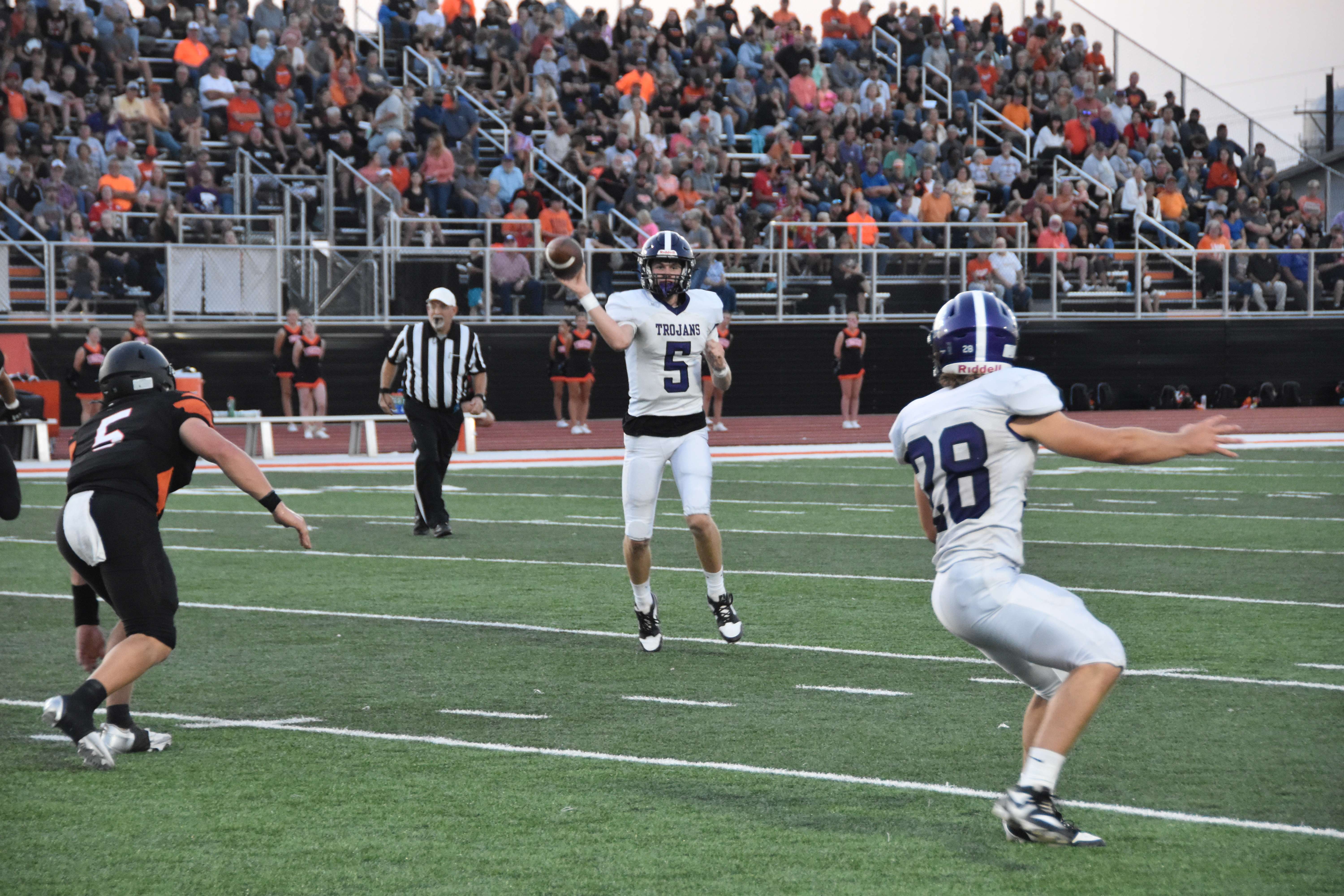 SES Fends off Dragons 38-15