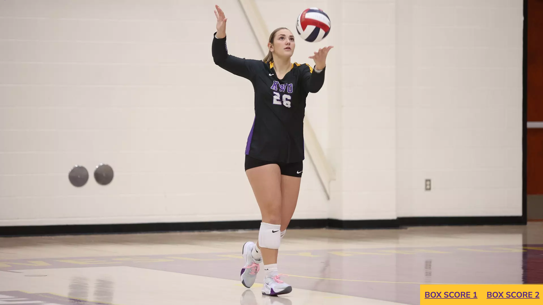 KWU Women's Volleyball gets wins over Friends and Haskell
