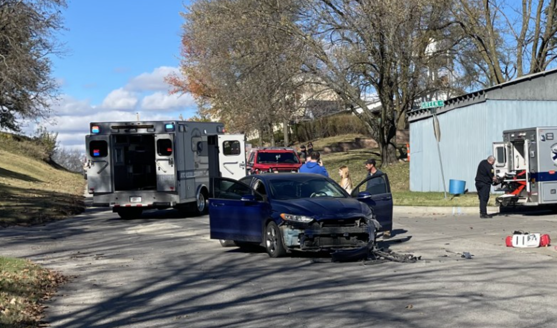 Kansas woman injured in 2-car crash dies of her injuries