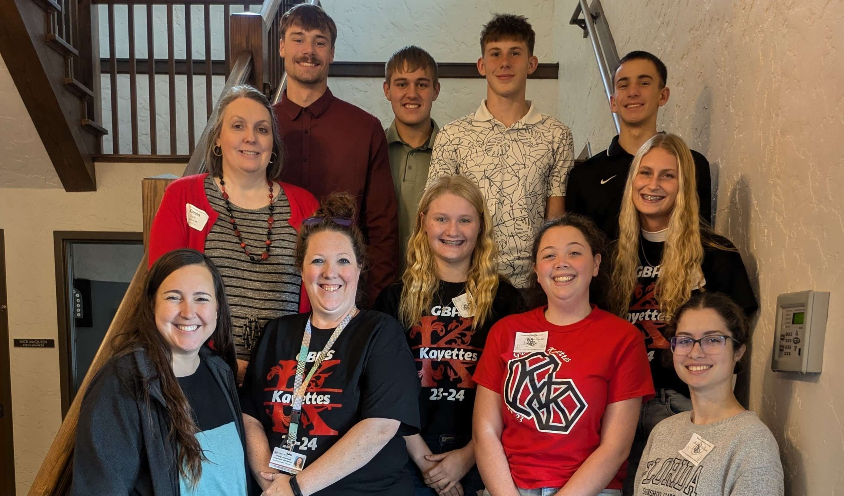 Great Bend High School students represent at leadership conference