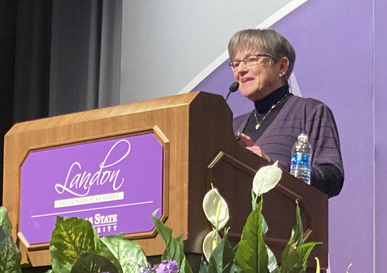 🎥Gov. Kelly delivers Landon Lecture at Kansas State University