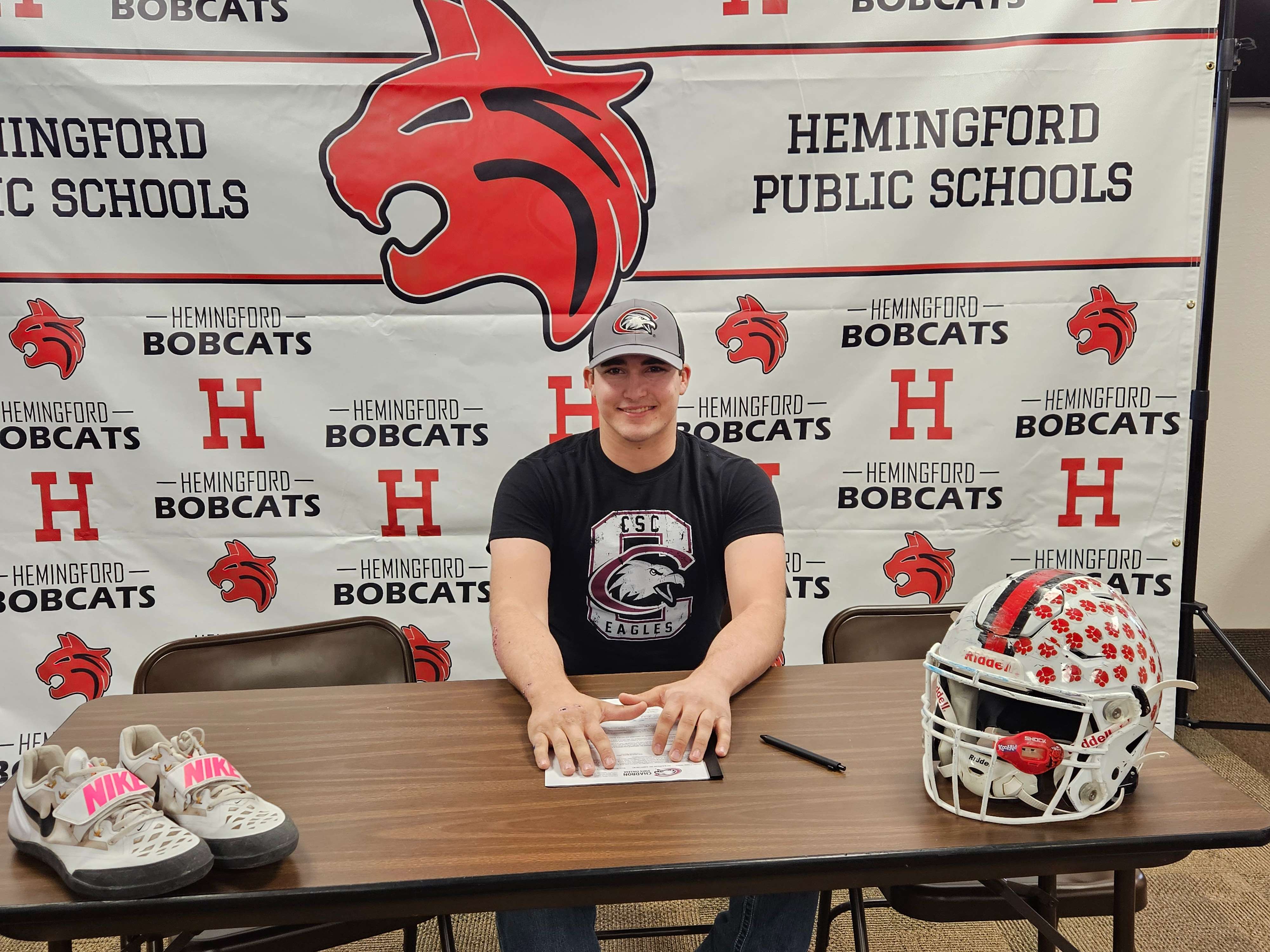 Hemingford's Theron Miller talks signing with CSC