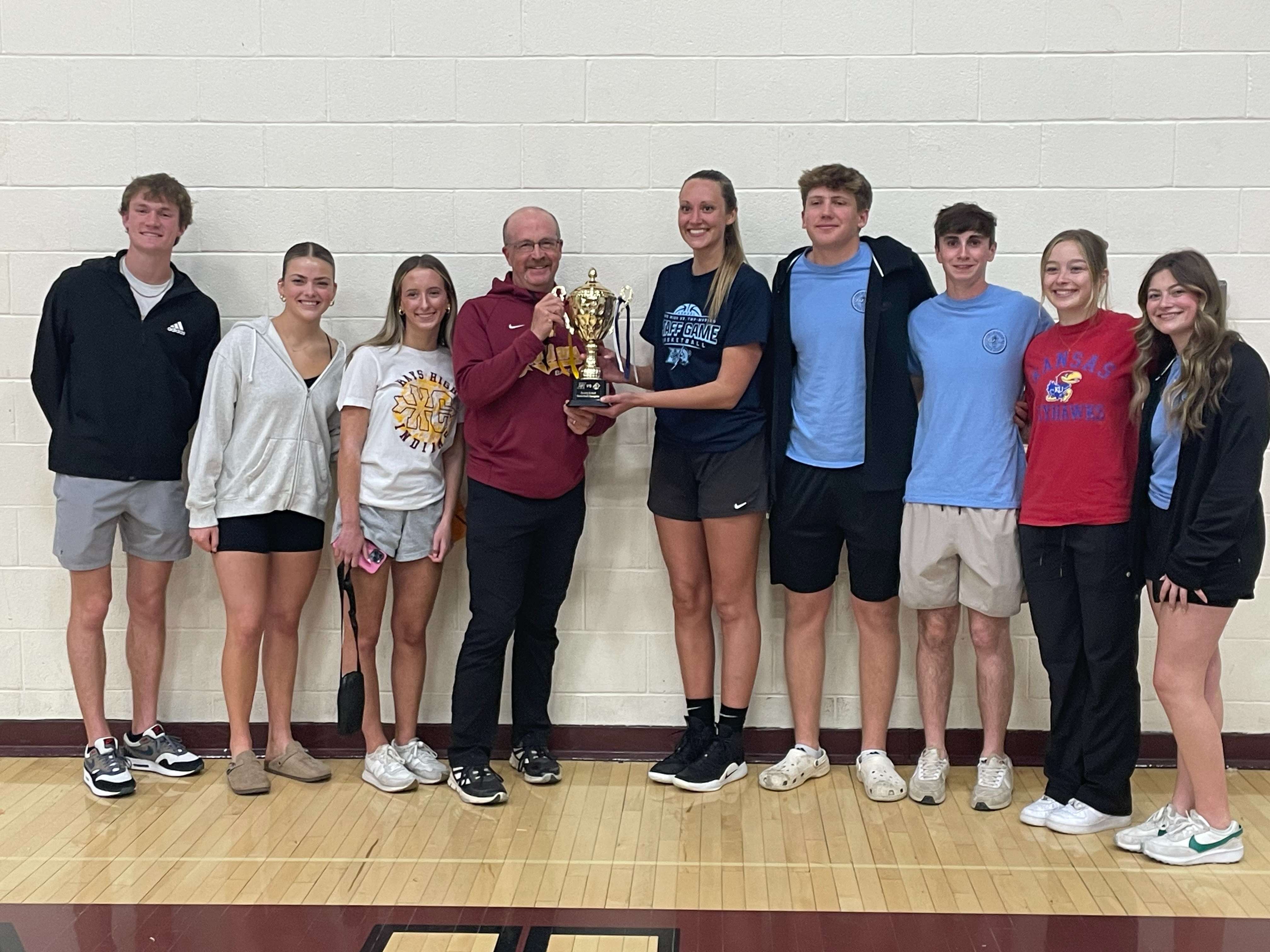 Hays High/TMP staff game played to raise money for ALS