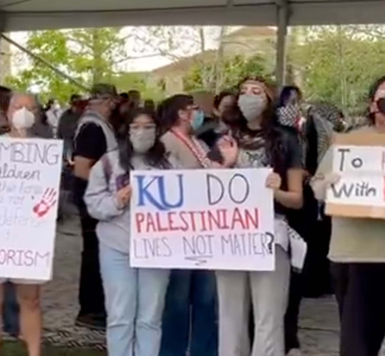 Read demand letter Palestine protesters sent to KU Chancellor