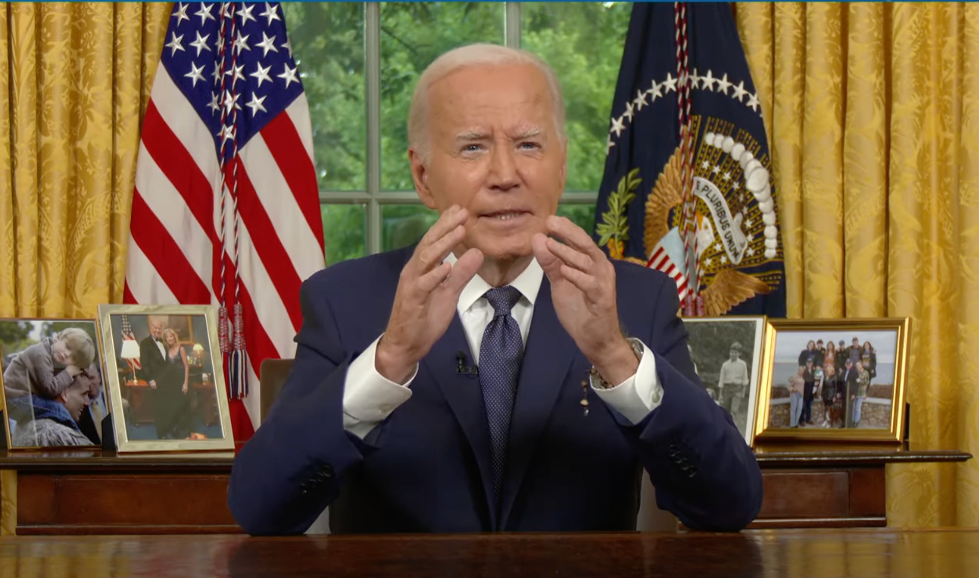 🎥 Biden's oval office address following Trump assassination attempt