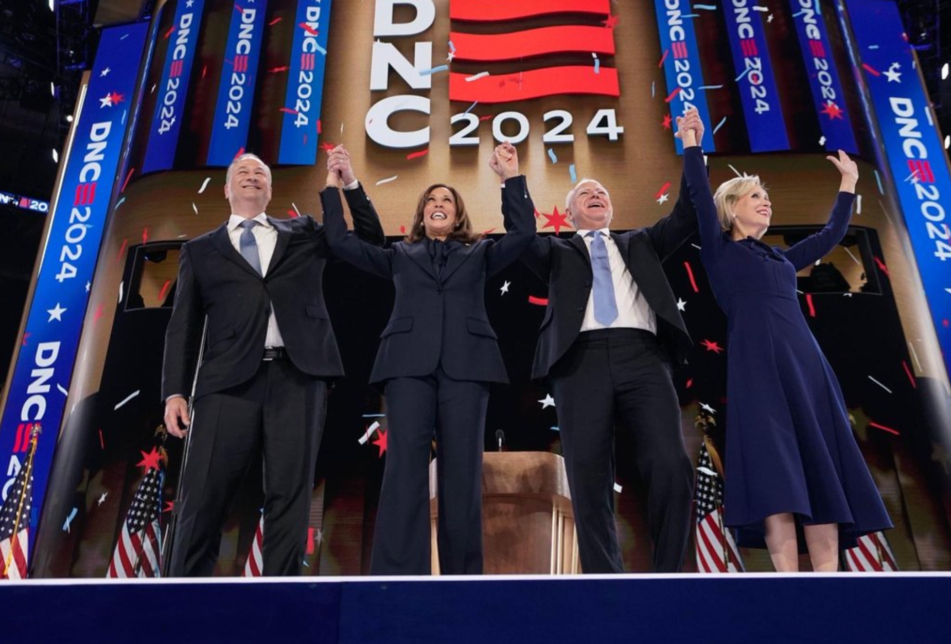 🎥Highlights from Kamala Harris night at Democratic National Convention