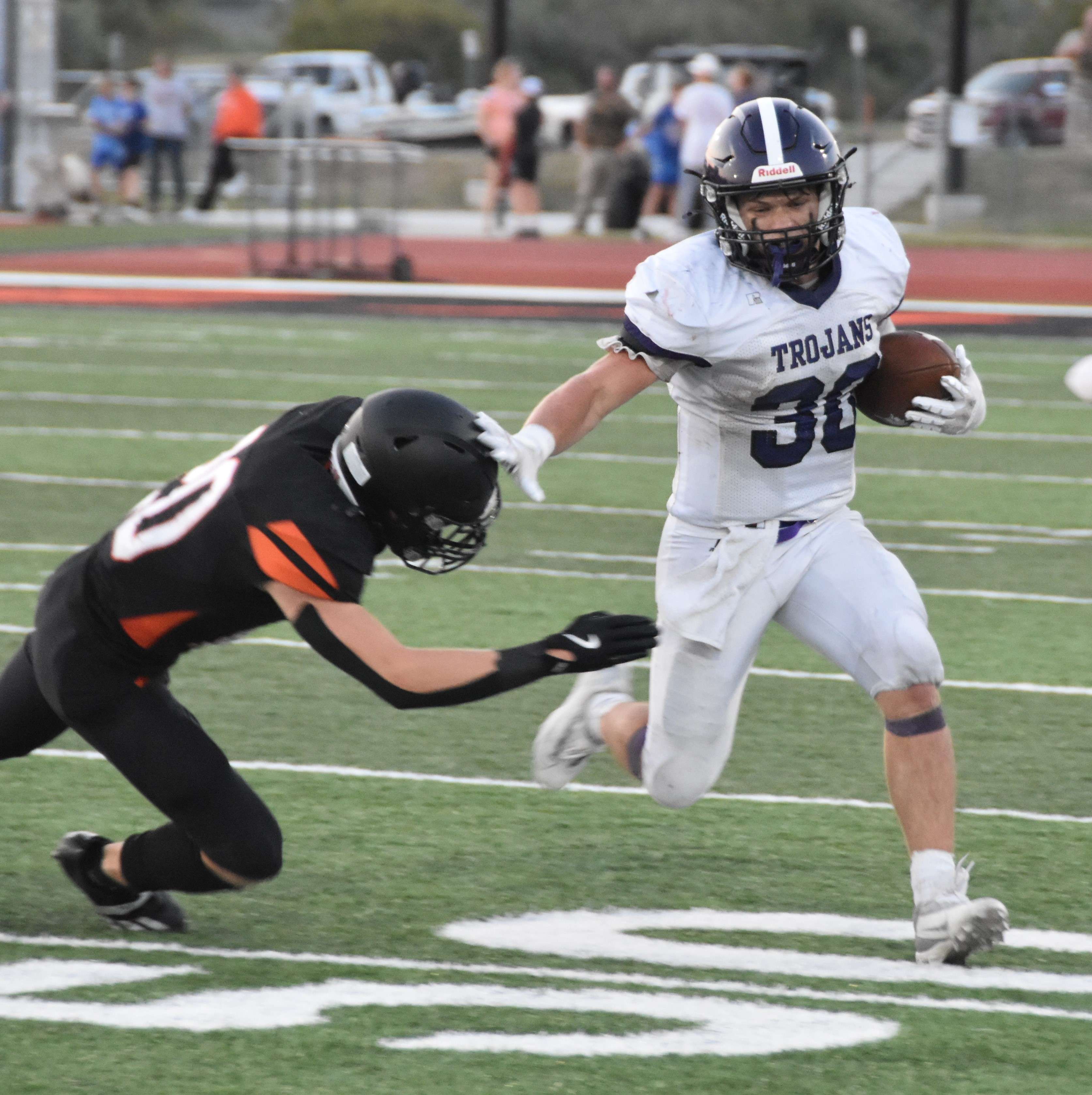 Southeast uses big second quarter to put away Beloit in Trojan War