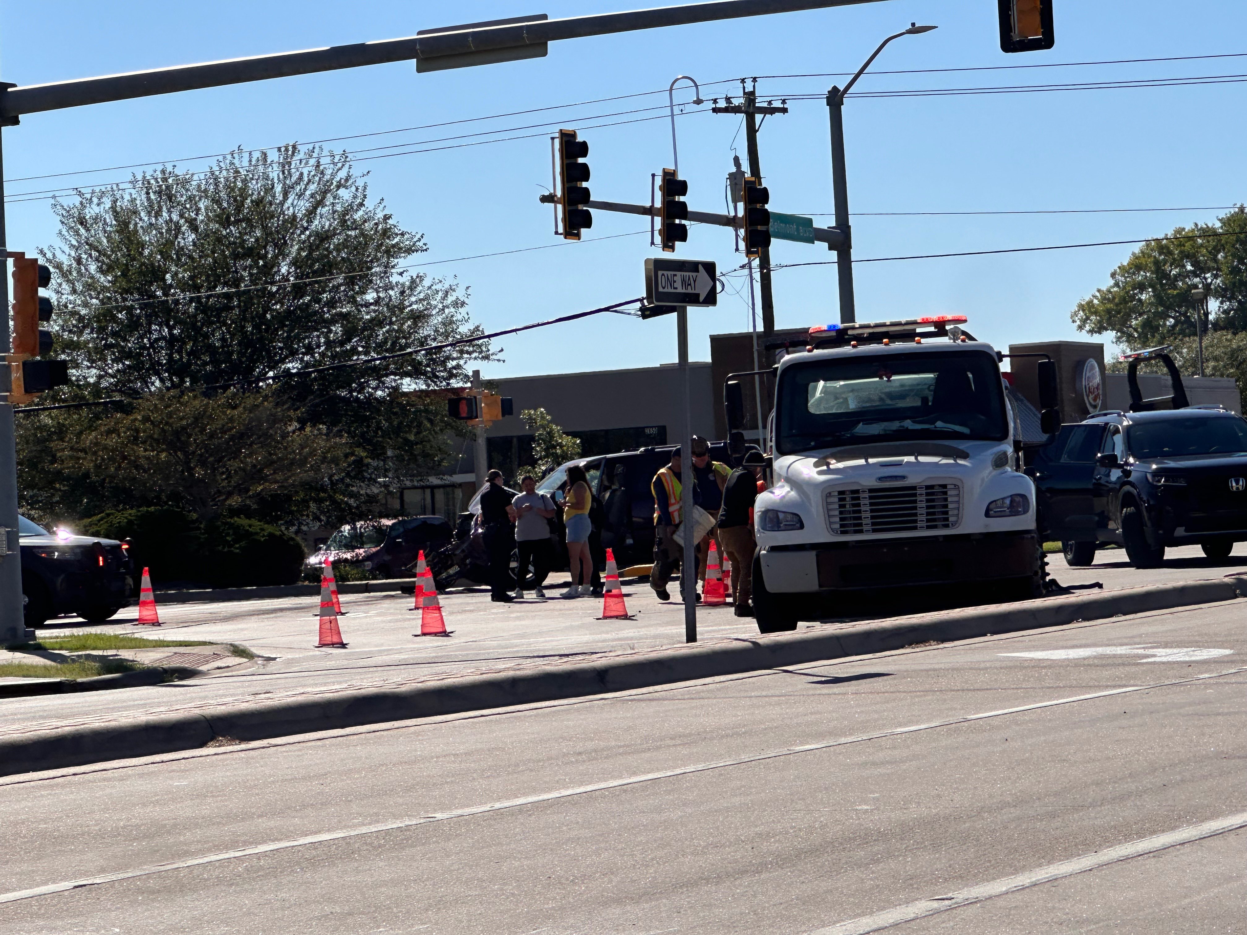 UPDATED: SPD respond to two-vehicle crash at Ninth Street, Belmont Avenue