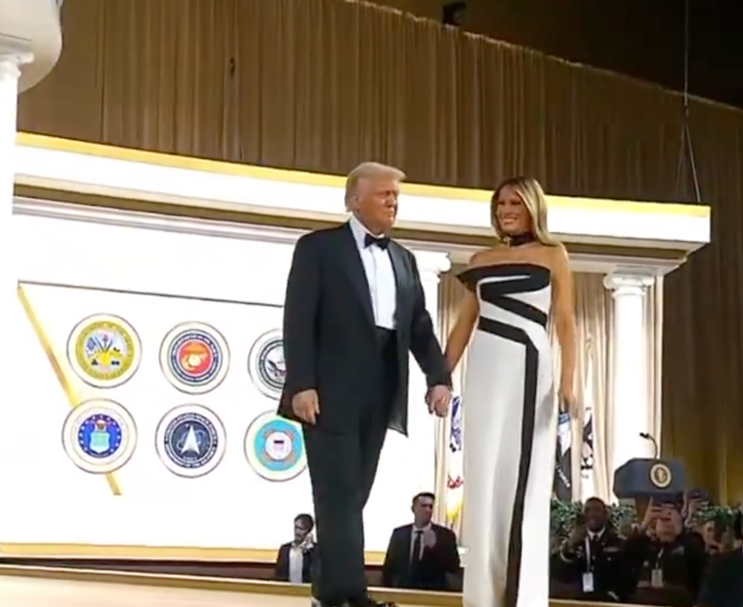 🎥 President, First Lady attend Commander-in-Chief, Liberty Inaugural Balls