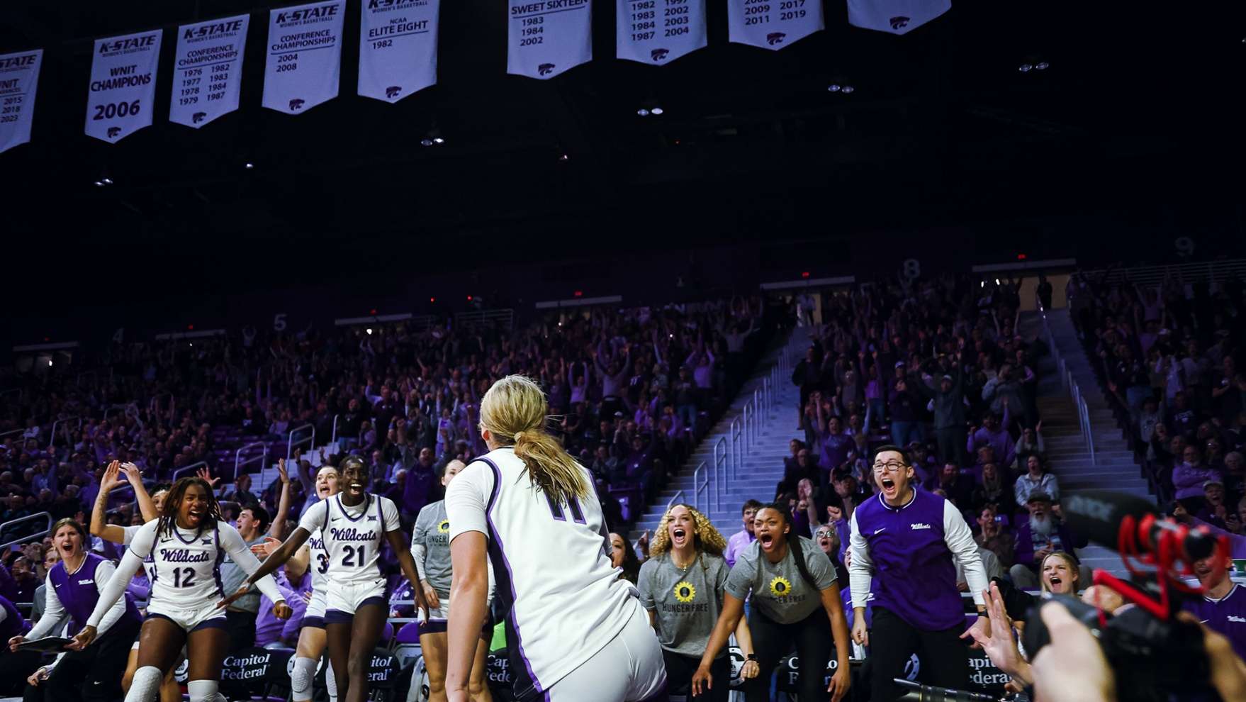 K-State WBB Collects 20th Win By Downing Iowa State in Overtime