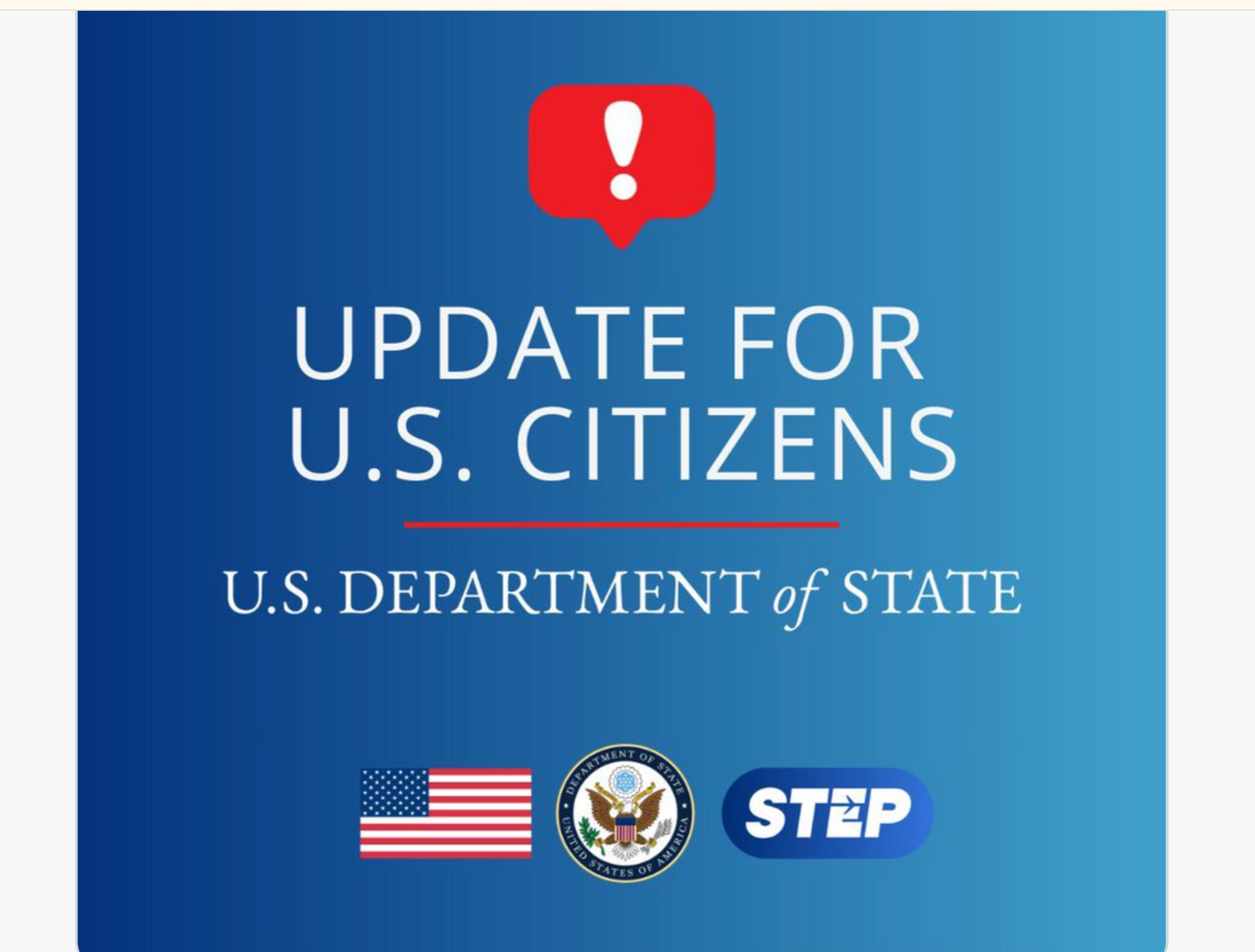 US Embassy issues warning to Americans in Trinidad and Tobago