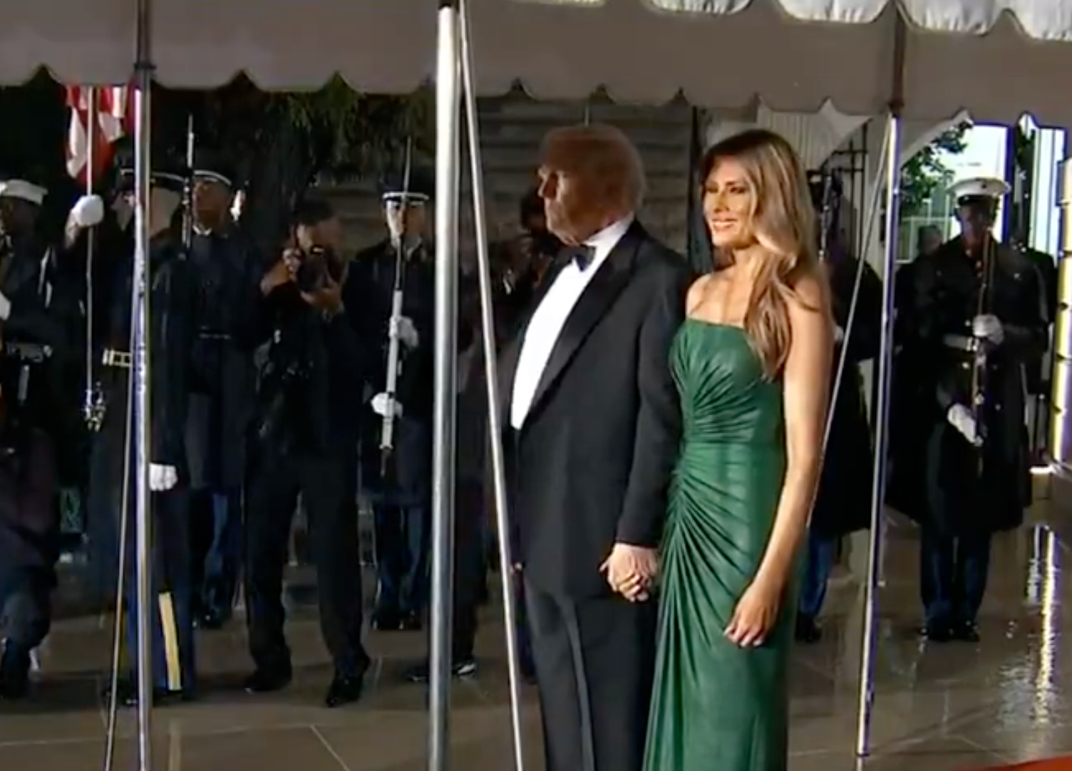 🎥Highlights of White House dinner for Saudi Crown Prince