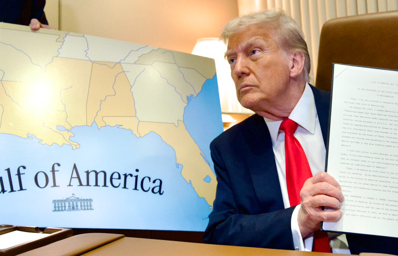 Google officially changes maps from Gulf of Mexico to Gulf of America