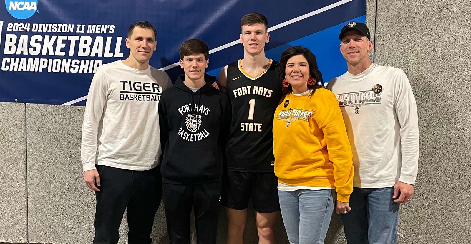 FHSU basketball parents logging massive mileage following 3 sons