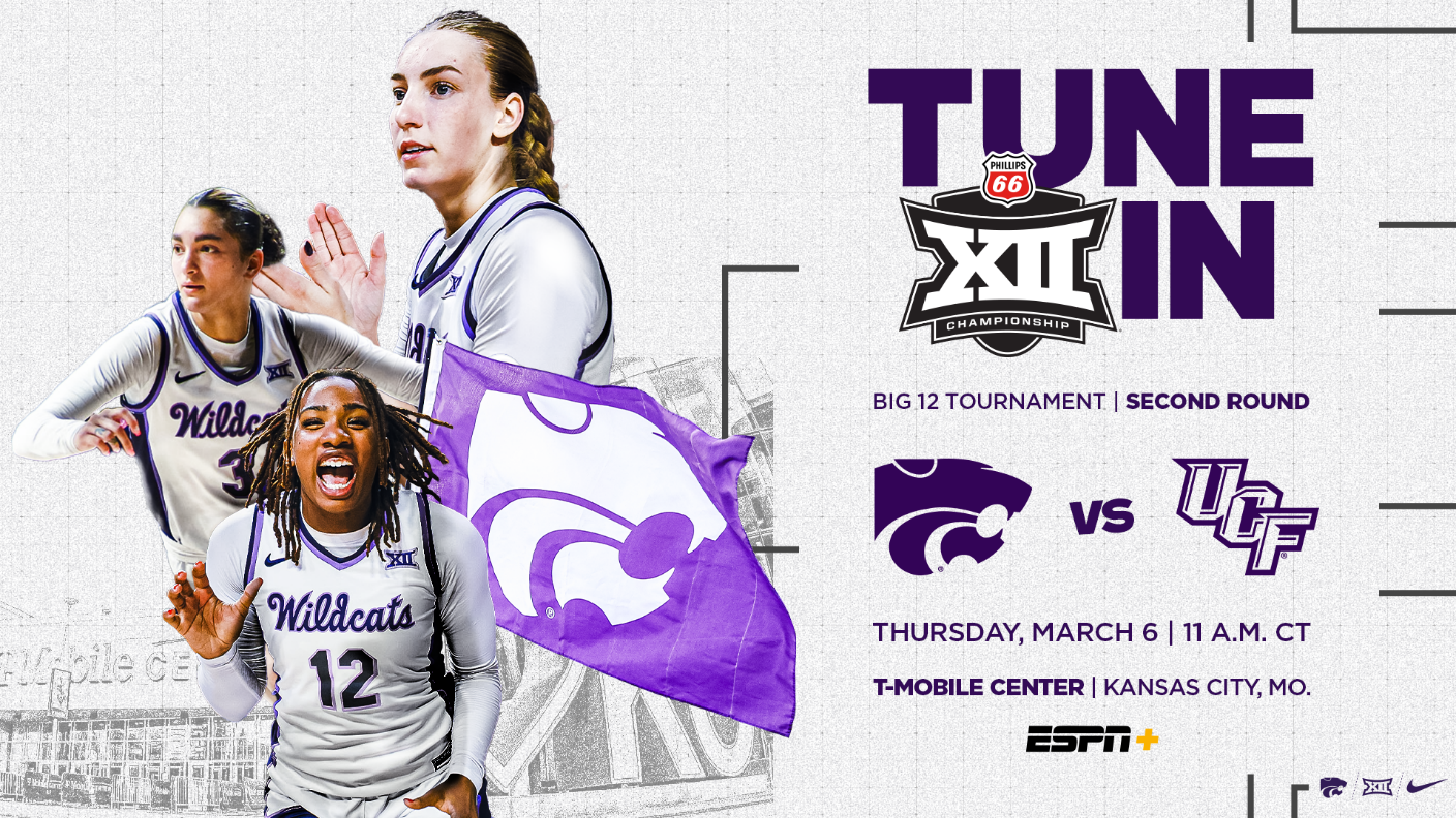 K-State WBB Faces UCF in Big 12 Second Round on Thursday Morning