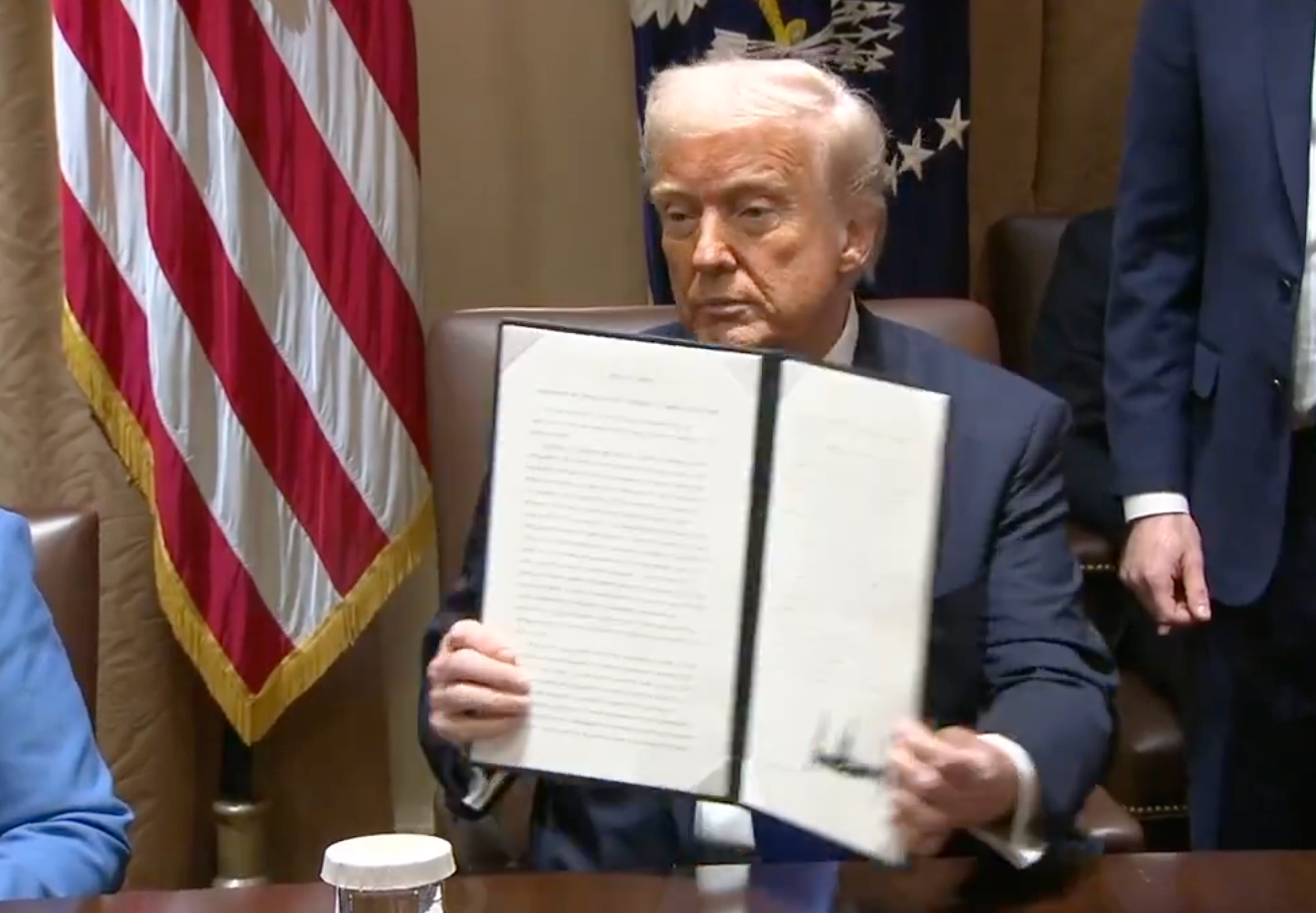 Proof of citizenship: Trump signs sweeping action overhauling US elections