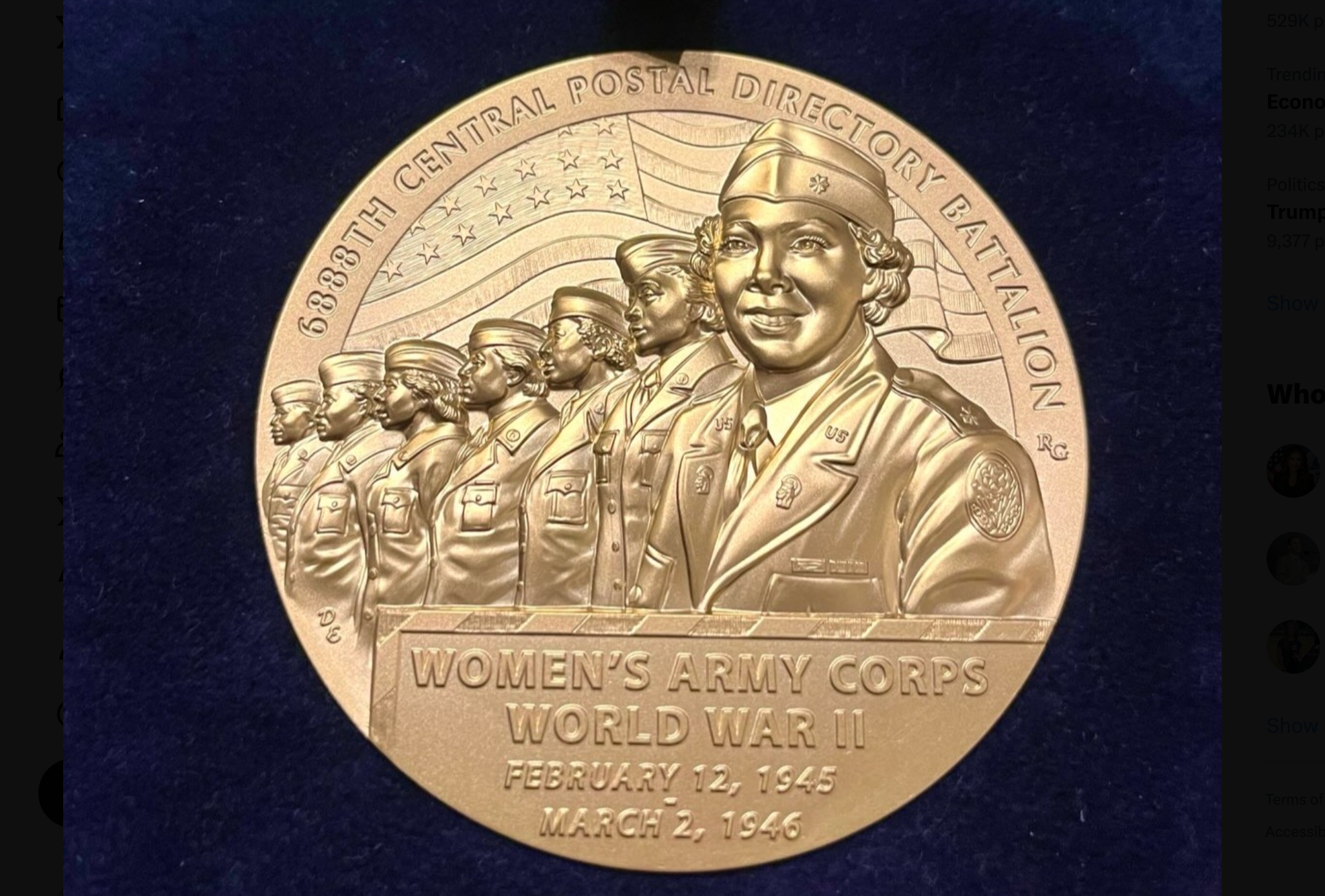 🎥Kan. U.S. Senator honors women of “Six Triple Eight” with ...