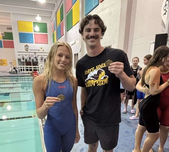 🏊‍♀️ HHS girls runner-up at WAC, Schmidt Swimmer of the Year