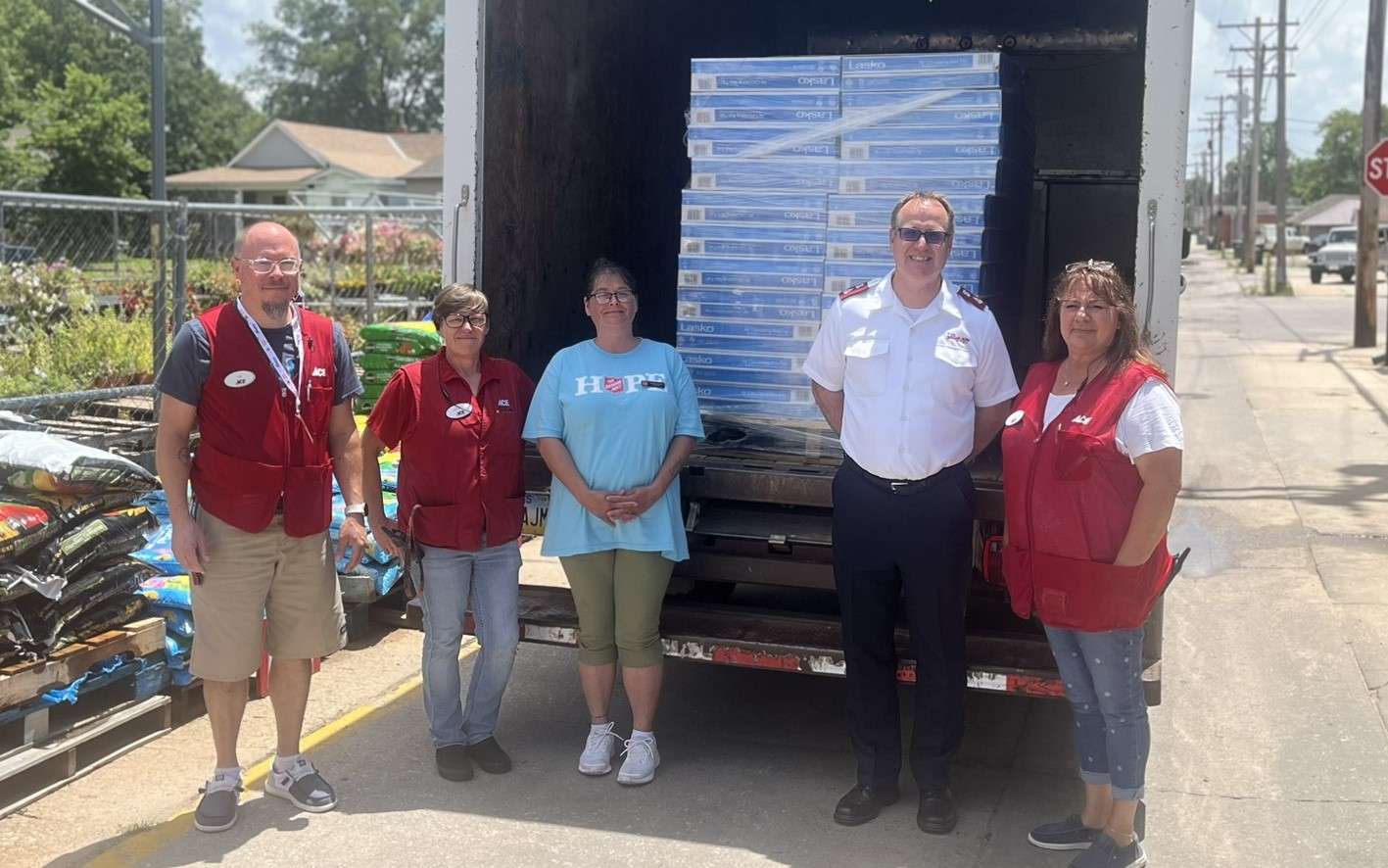 Salvation Army receives fans from Westlake's annual fan drive