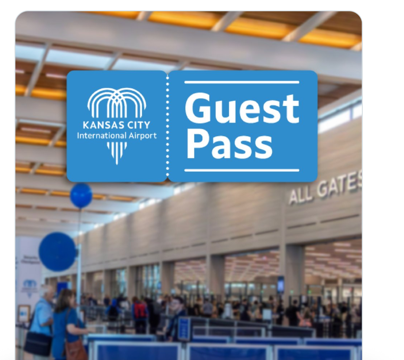 Kansas City International Airport begins guest pass program