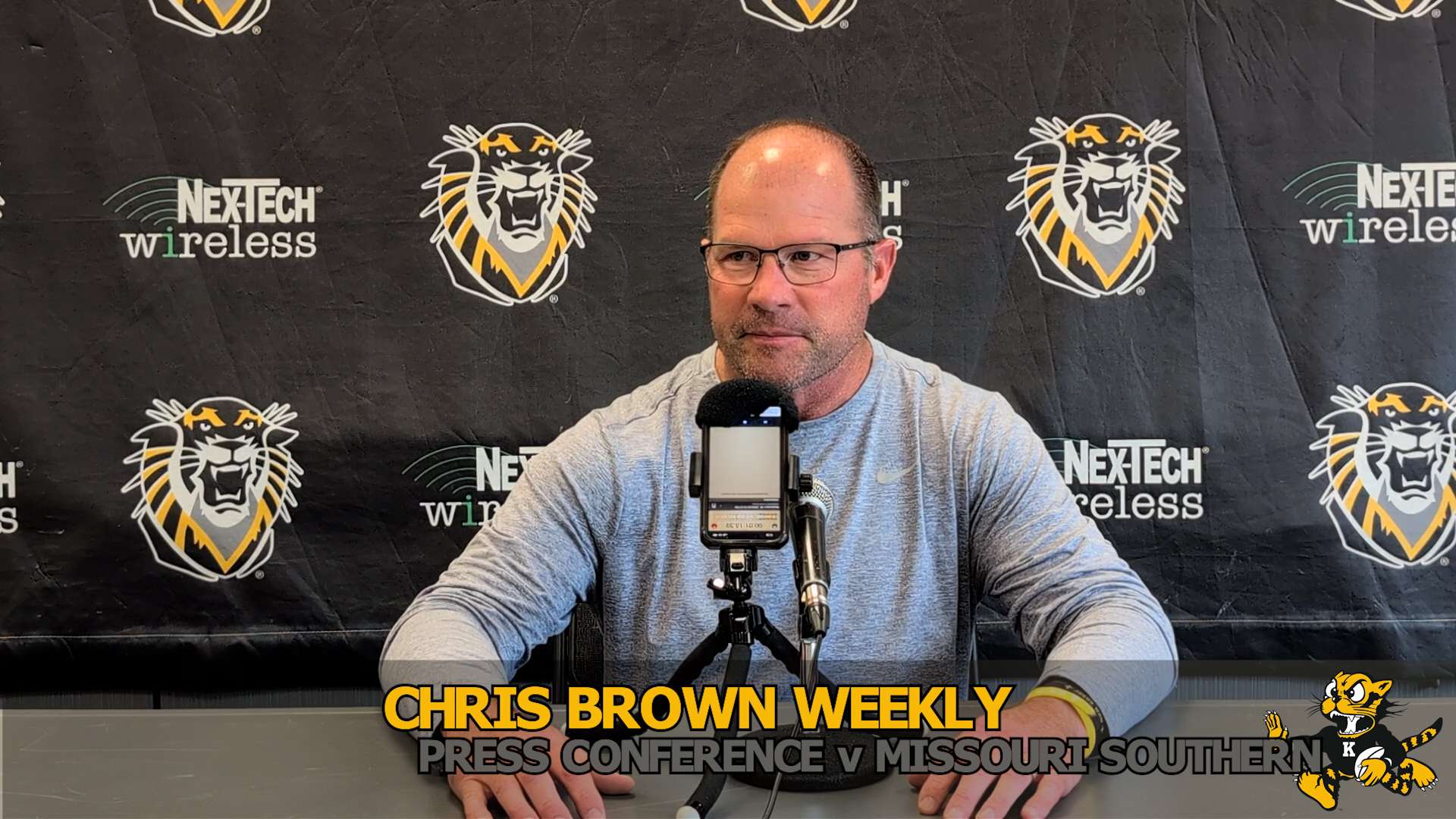 🏈📹 Chris Brown: "We're going to have our work cut out for us," | Tiger ...