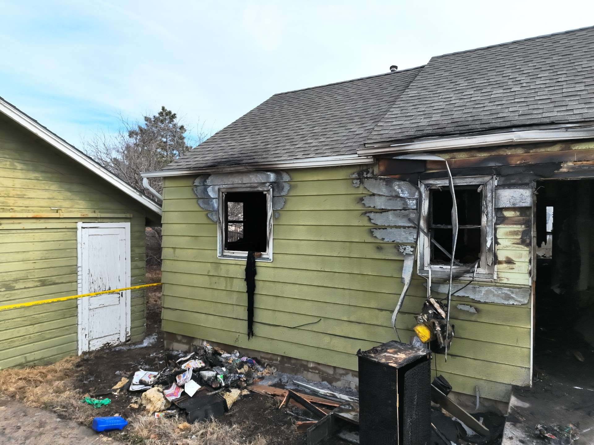 Multiple structure fires reported Sunday in Russell