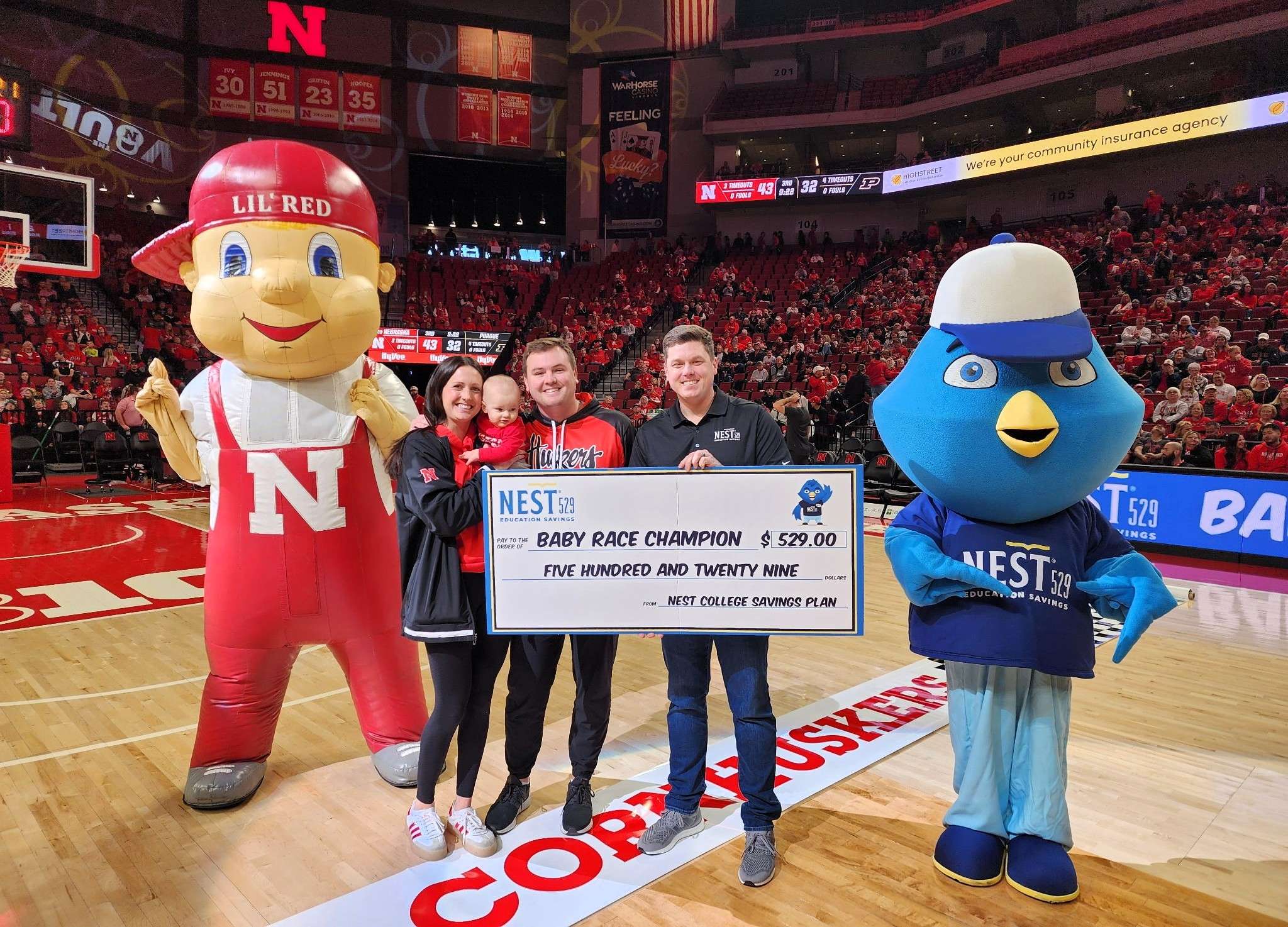 State Treasurer: Husker Athletics Baby Race Set for Feb. 21