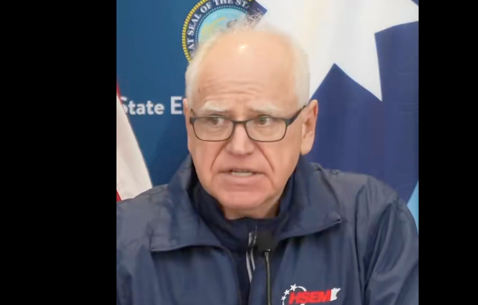 Gov. Tim Walz describes his phone call with President Trump