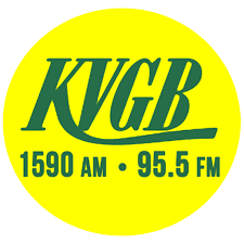 Thursday on 1590 KVGB and 95.5 FM "The Talk of the Town"
